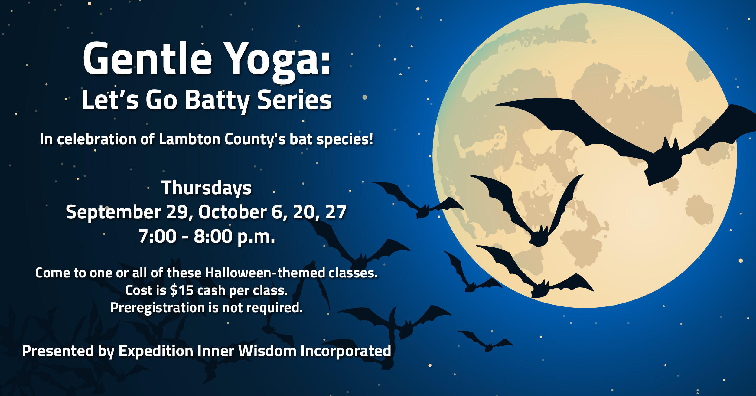 Gentle Yoga: Let's Go Batty Series