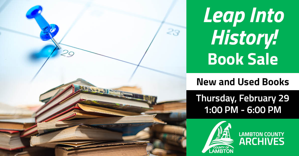 Leap into History Book Sale